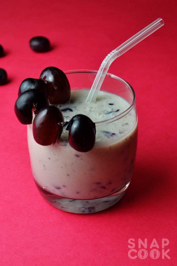 Grapes Lassi recipe - SnapCook
